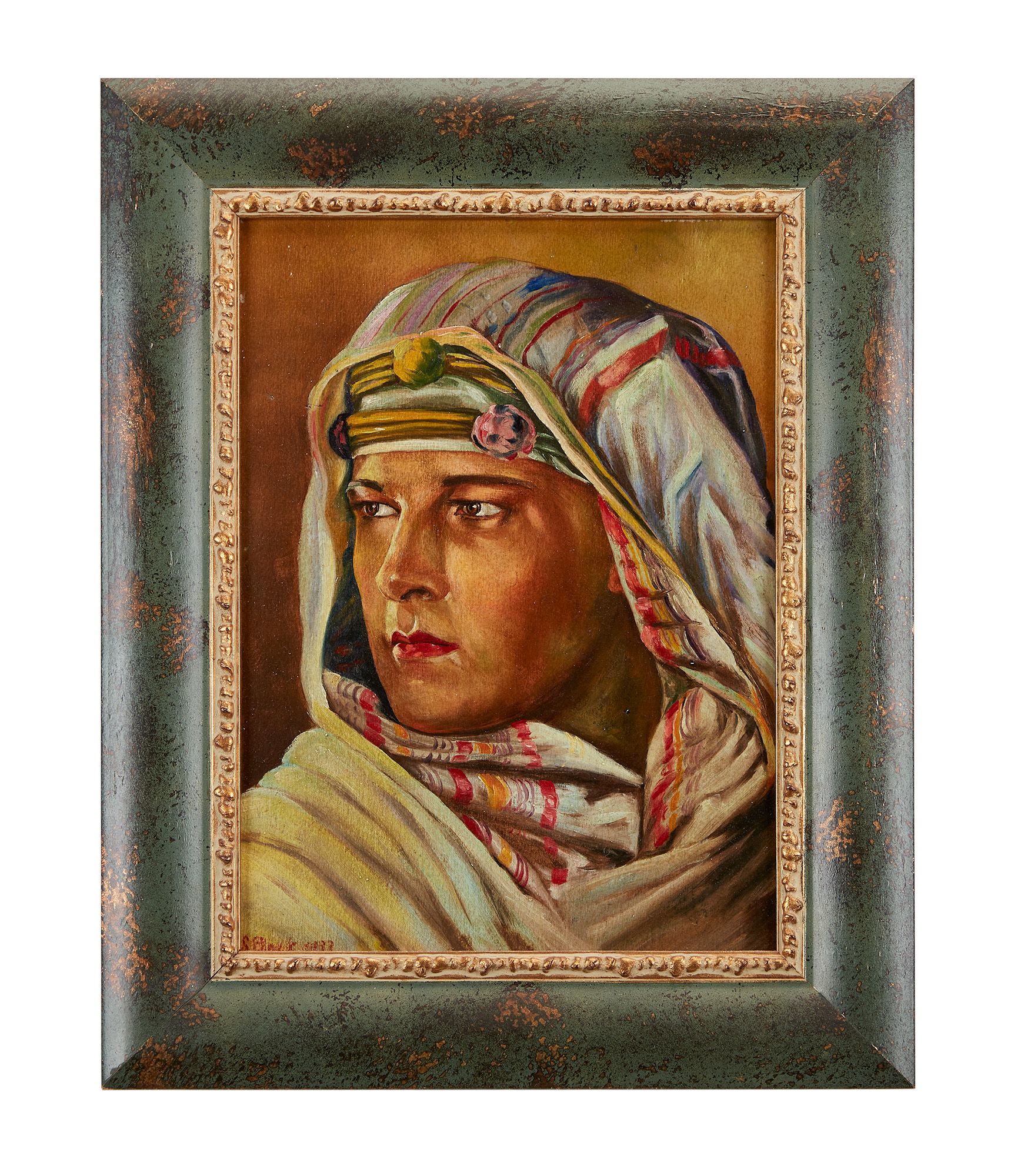 Rudolph Valentino | "The Sheik" Painting