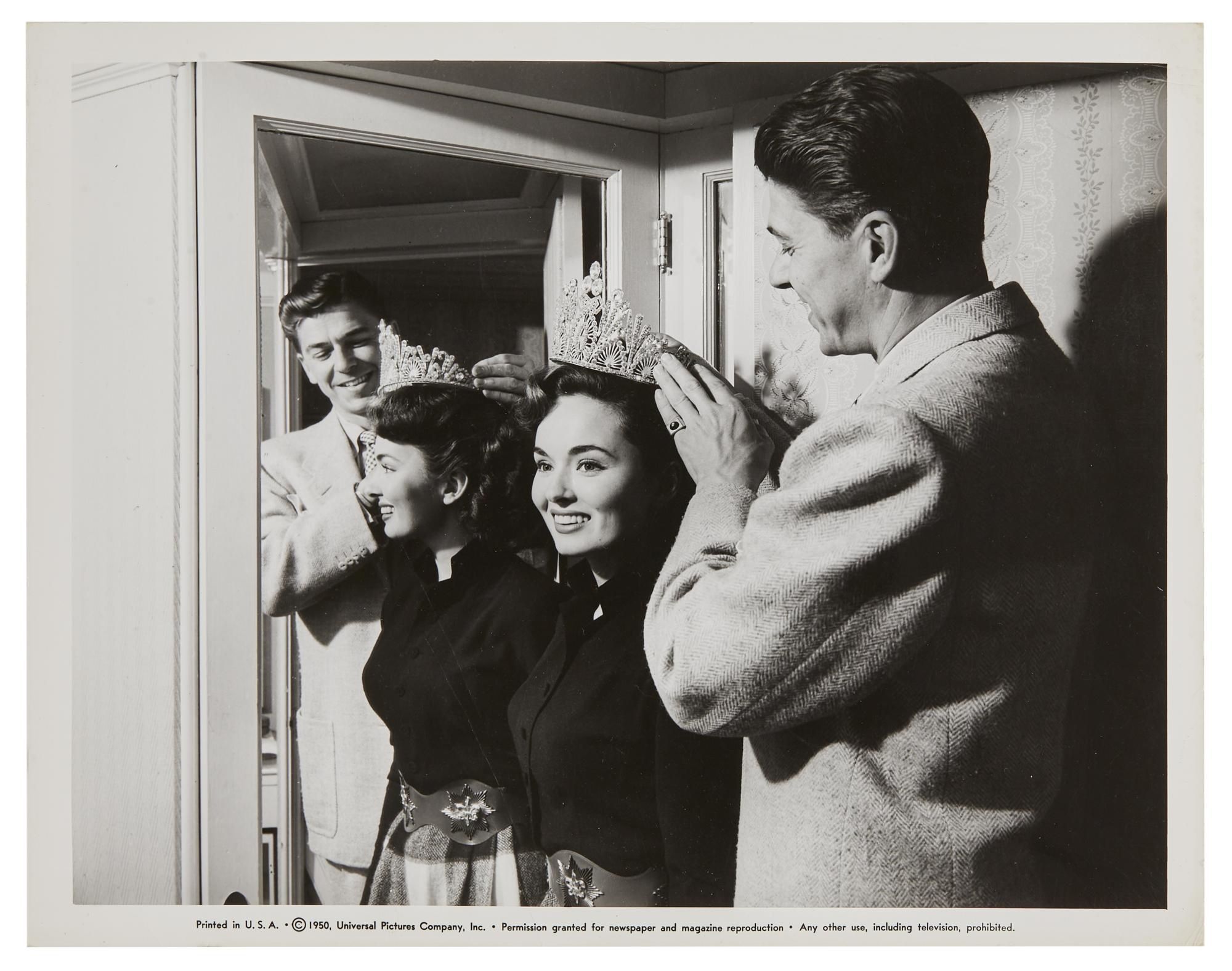 Ronald Reagan Et Al. | 1950 Black and White Photograph from the Joseff ...