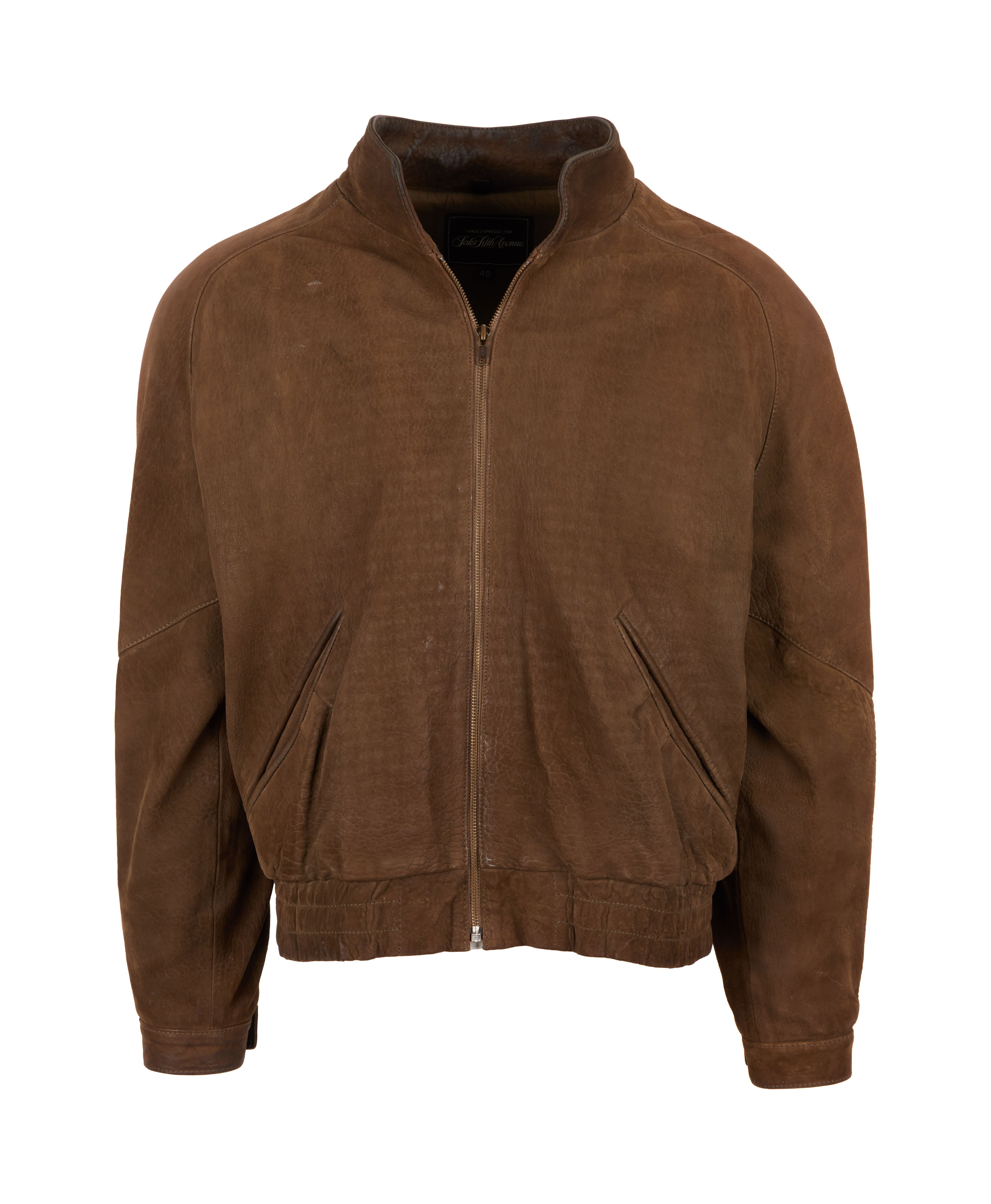 Moonlighting | David Addison (Bruce Willis) Suede Jacket