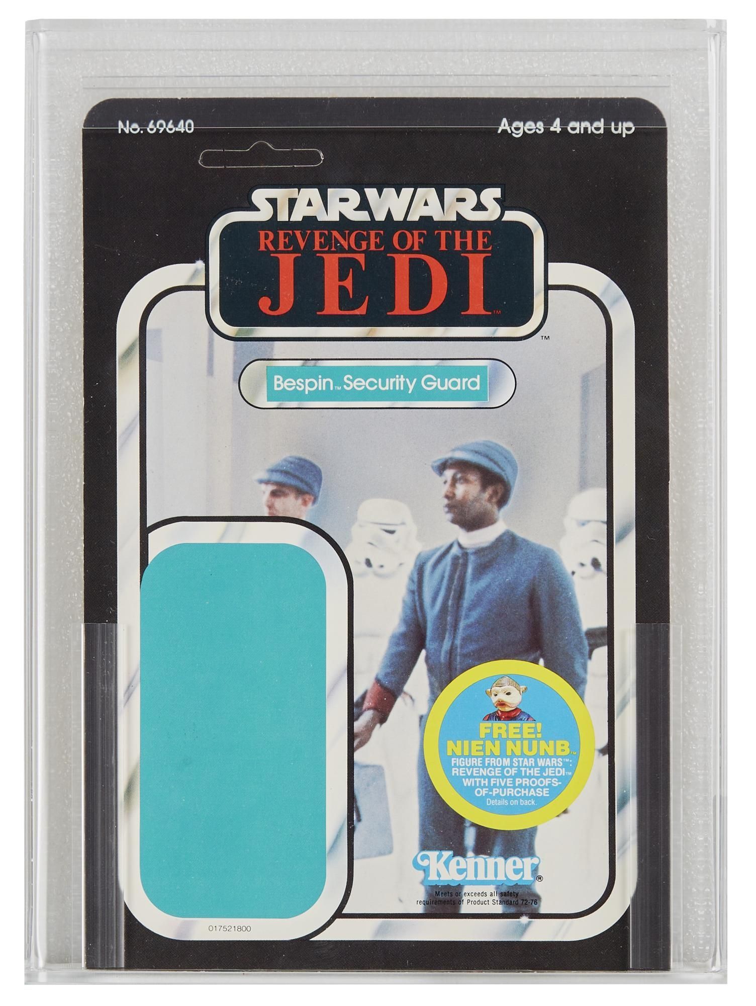 Star Wars: Revenge of the Jedi | 1983 Kenner Bespin Security Guard Card ...