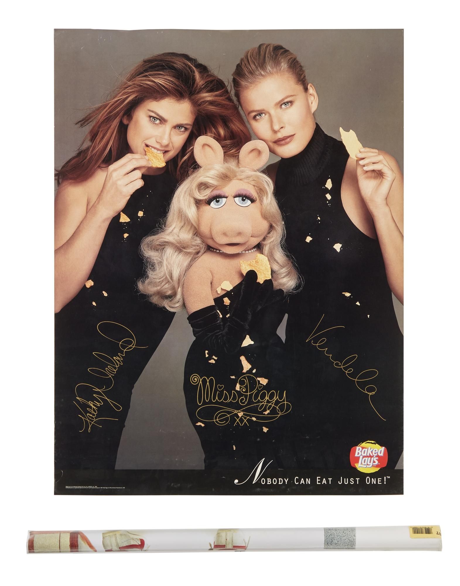 The Muppets | "Forrest Green" Poster and Miss Piggy Baked Lays Poster