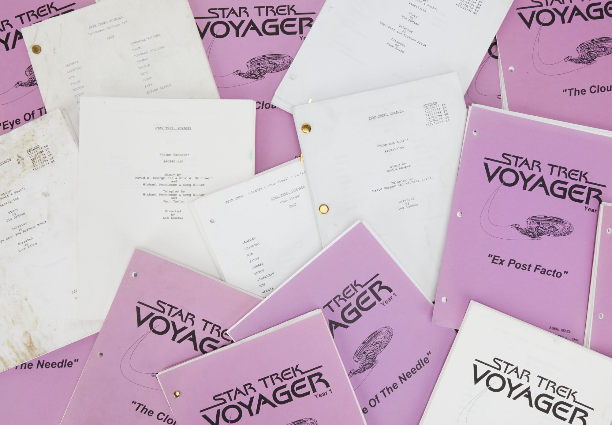 Star Trek: Voyager | Season One Production Script Archive