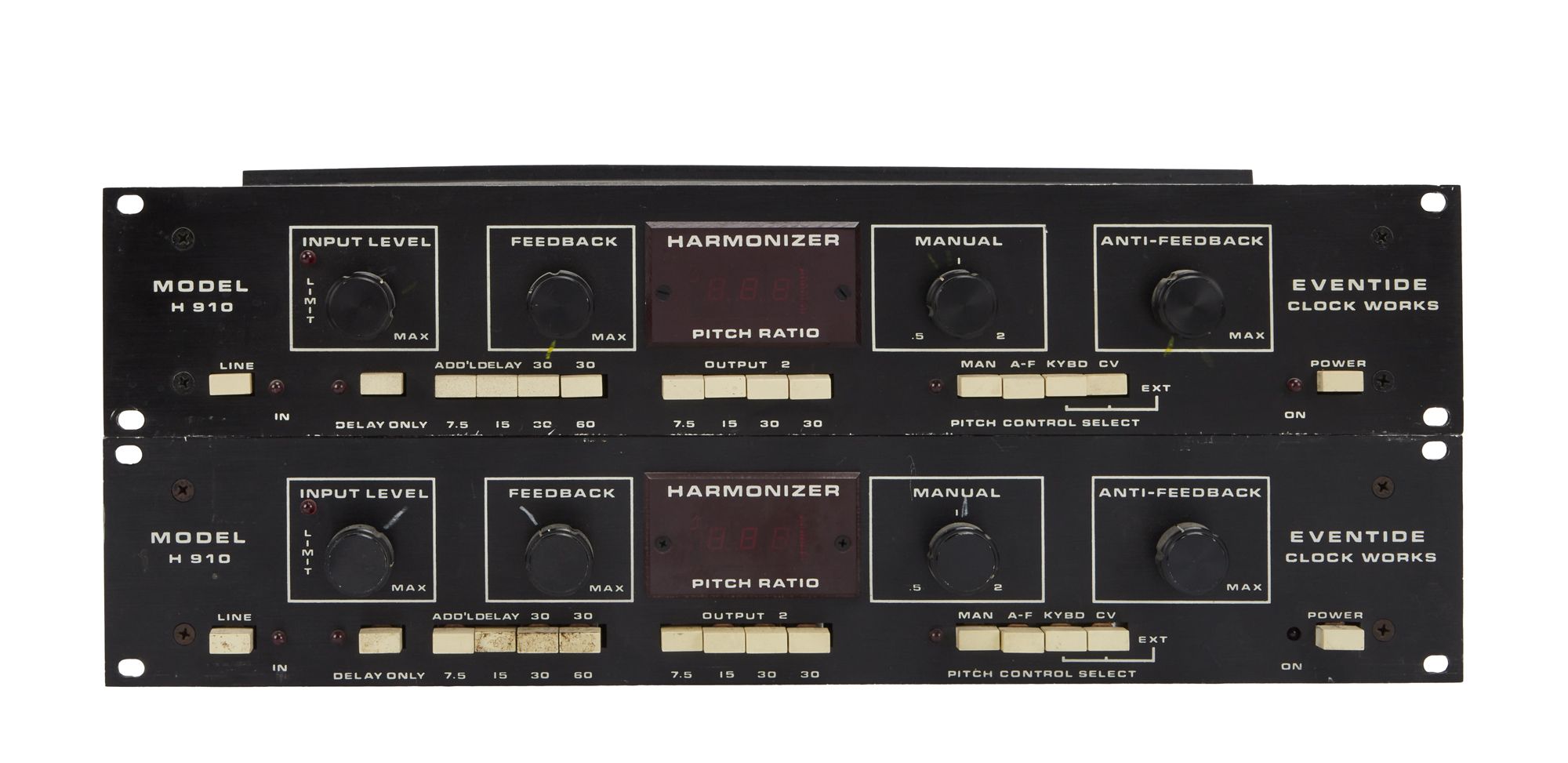 Frank Zappa | Two Eventide H910 Rack Mount Harmonizers with Manual