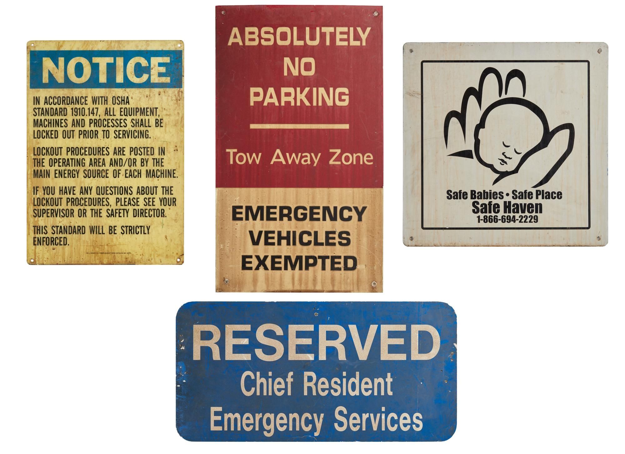 ER | Cook County General Hospital Exterior Signs