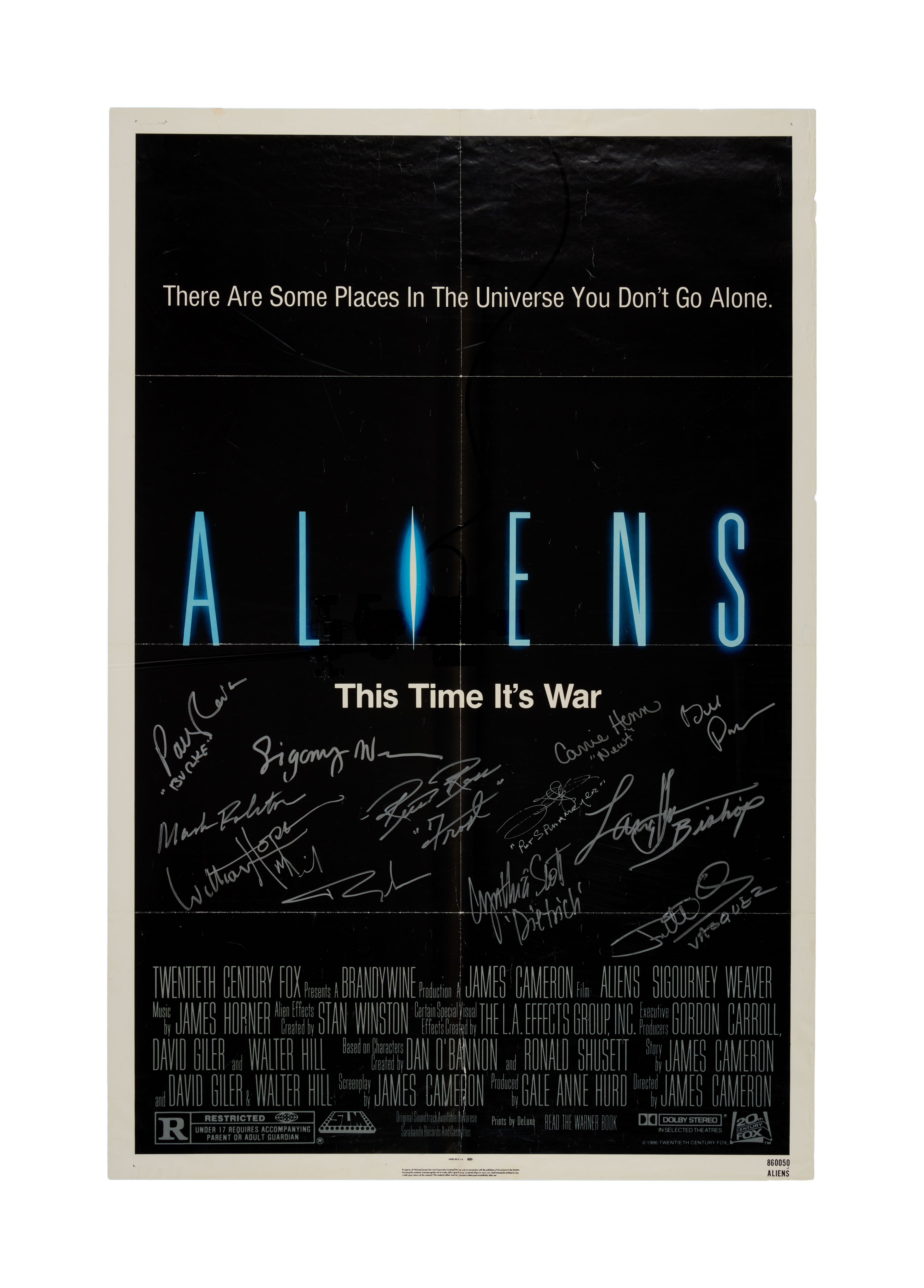 Aliens | Cast-Signed One-Sheet Film Poster