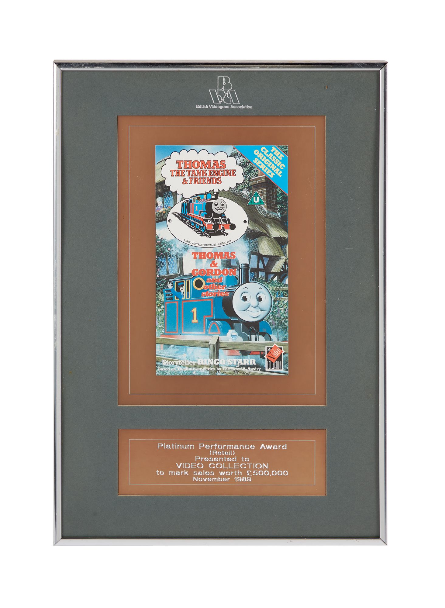Thomas & Friends | "Thomas & Gordon" BVA Platinum Performance Award