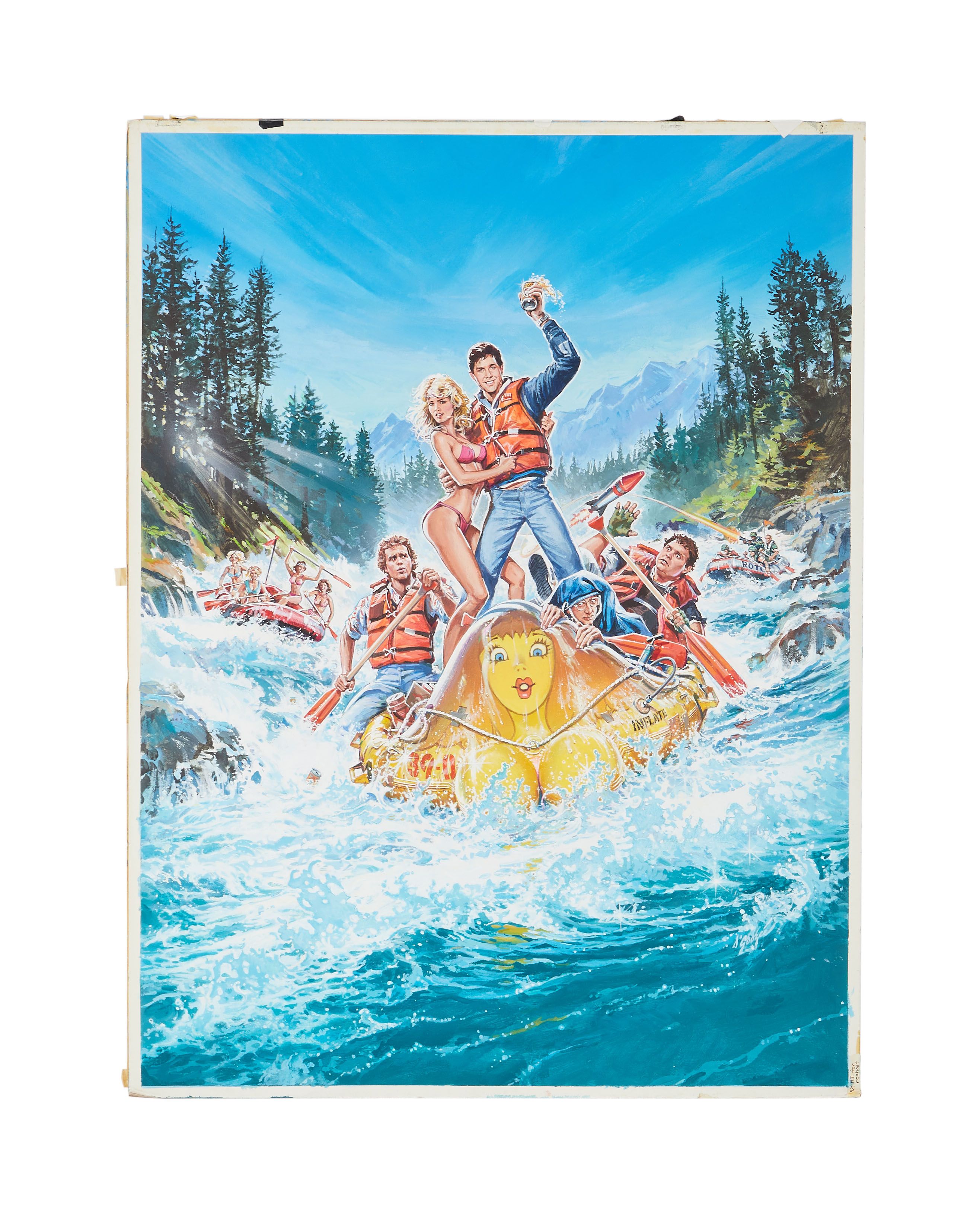 Up The Creek | Dan Goozee Signed Original Poster Art