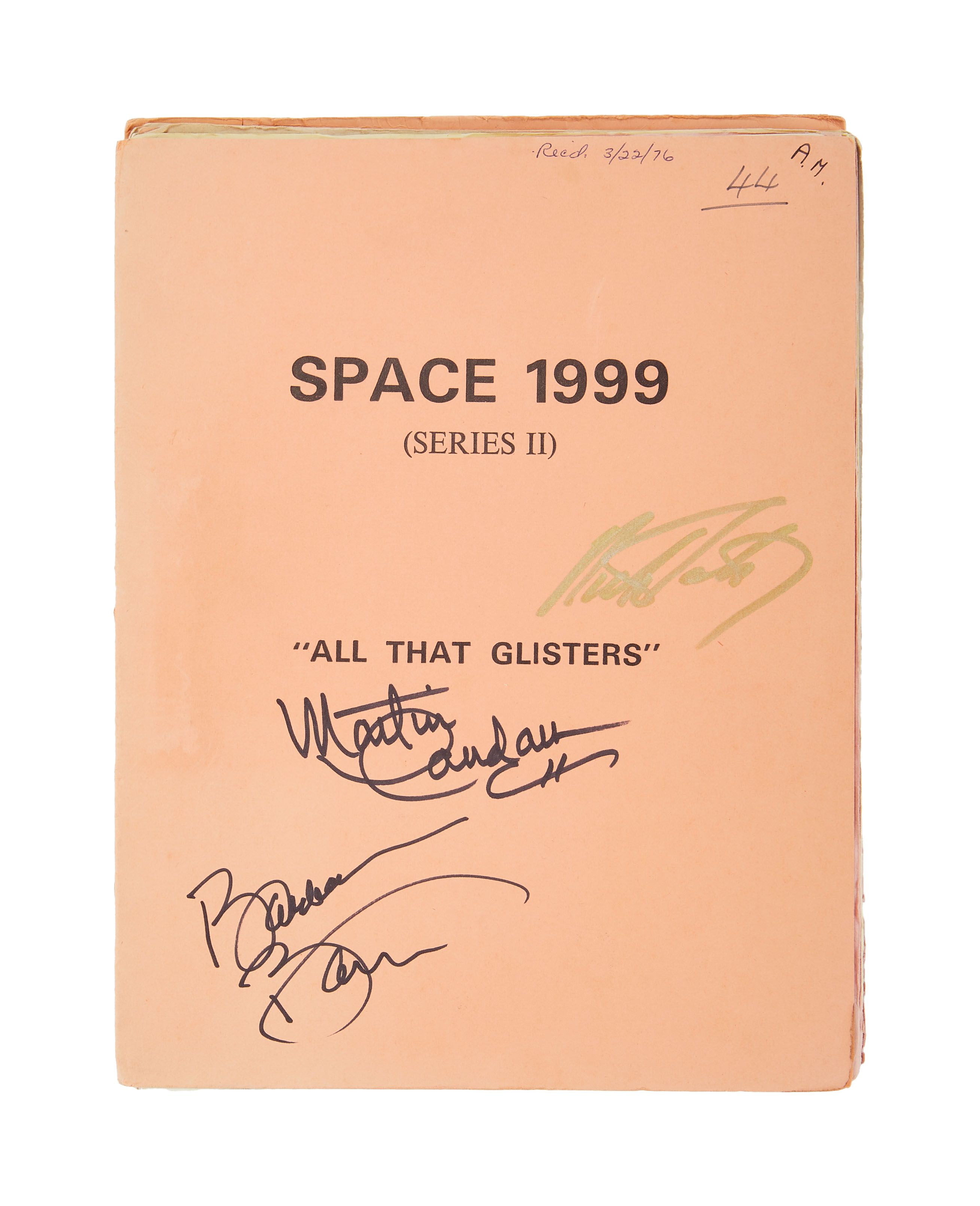 Space: 1999 | "All That Glisters" Multi-Signed Script