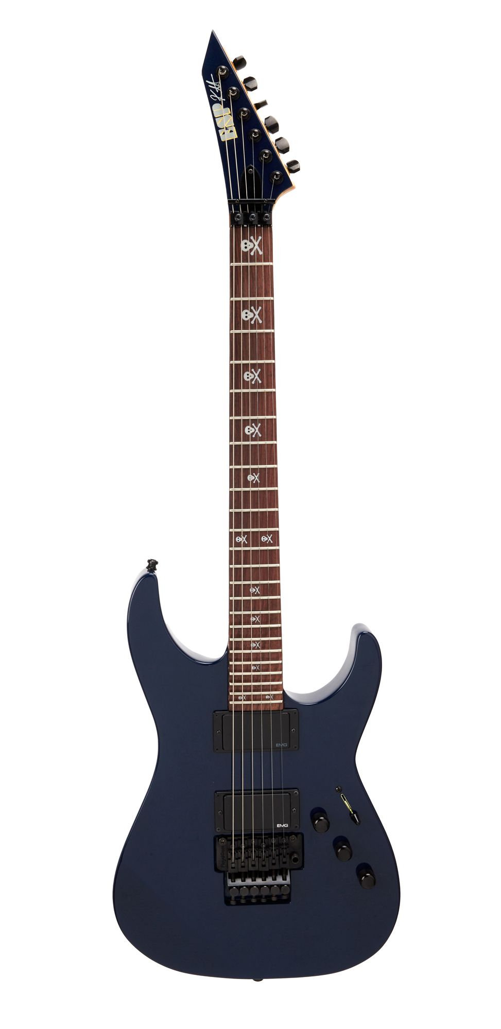 Kirk Hammett | 2008 ESP Signature Series KH-2 Electric Guitar, Dark Blue