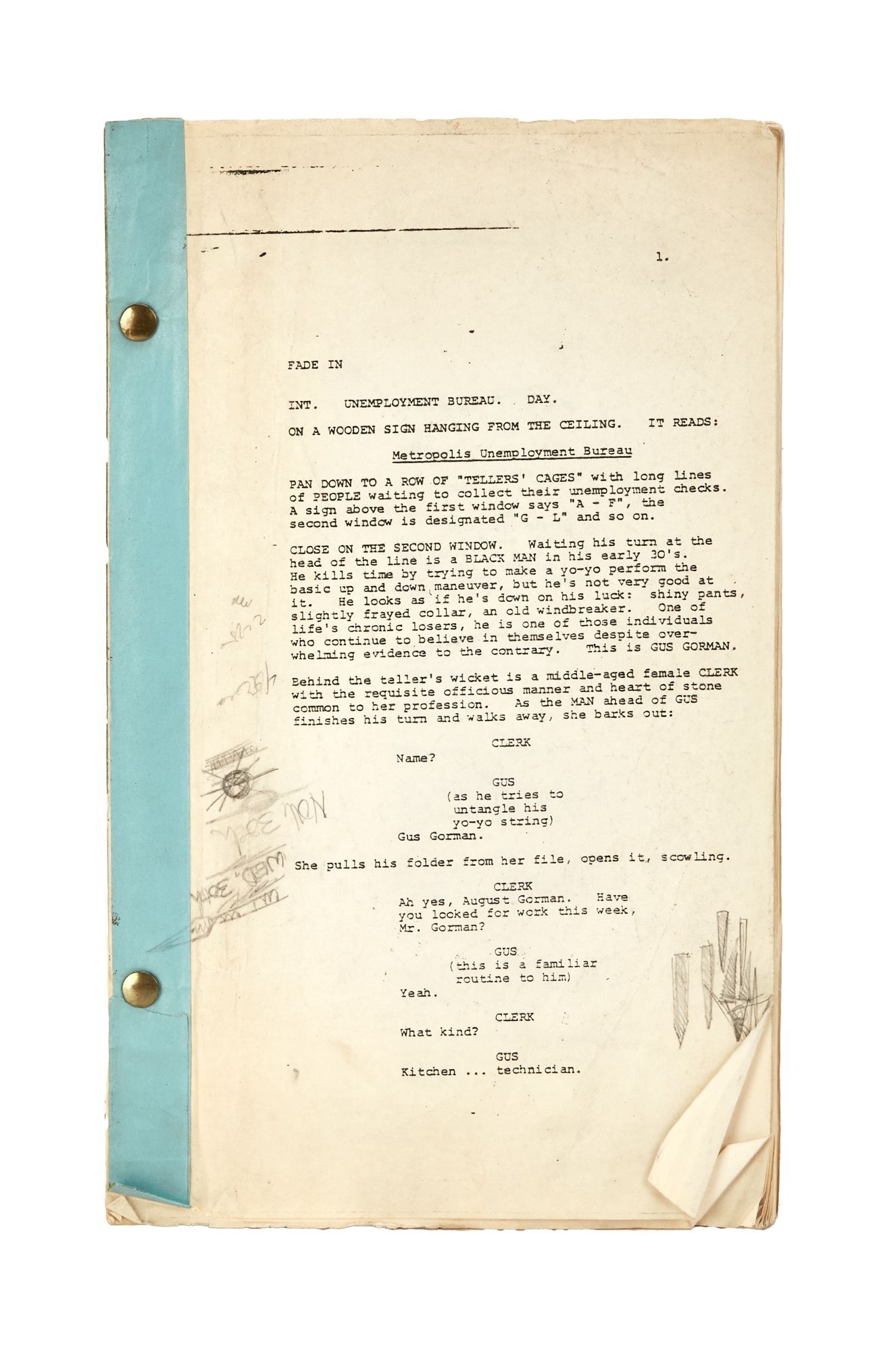 Superman III | Daniel Goozee Illustrated Script Copy