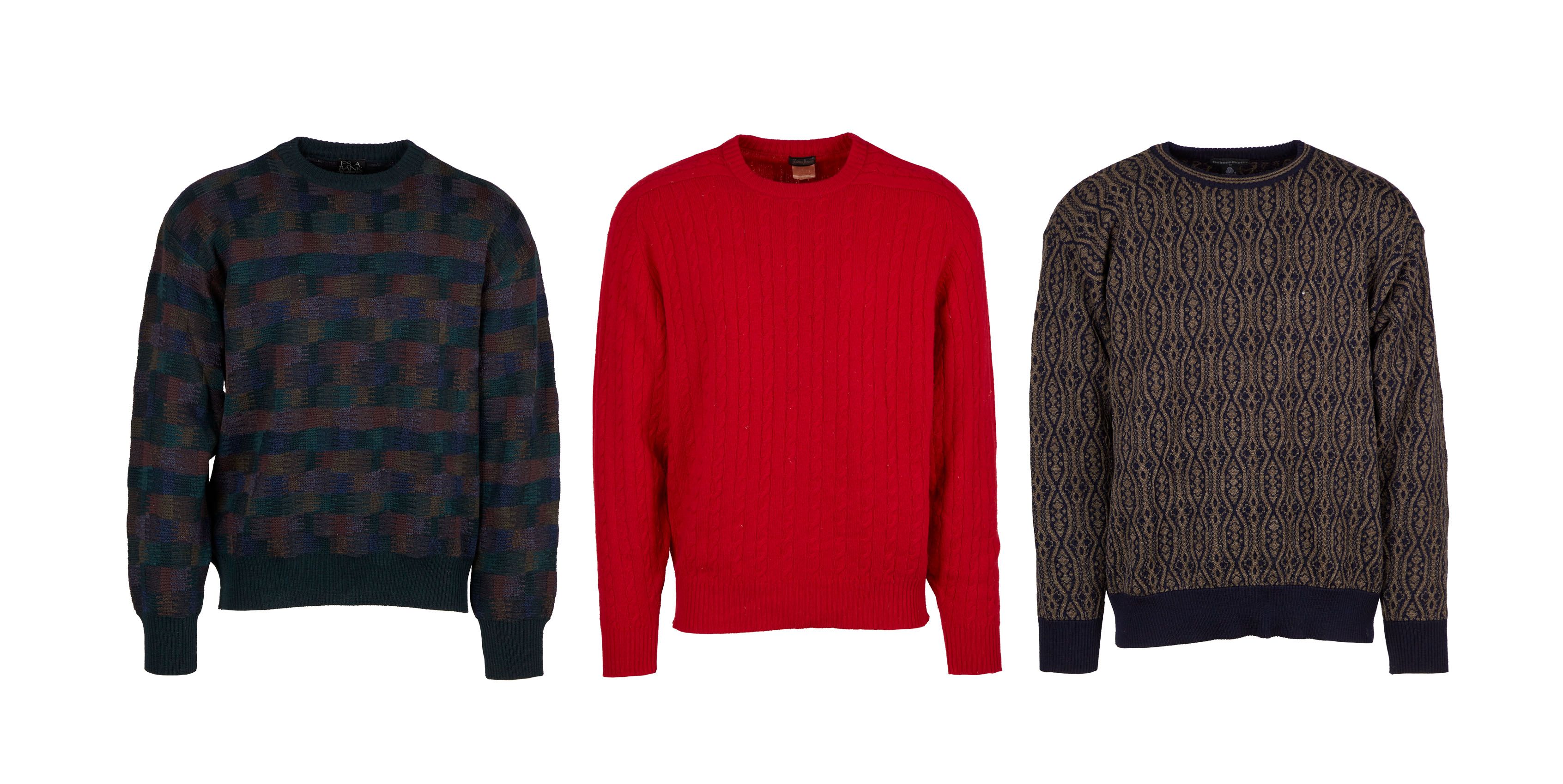 Larry King | 2000s Textured Wool/Cashmere Sweaters