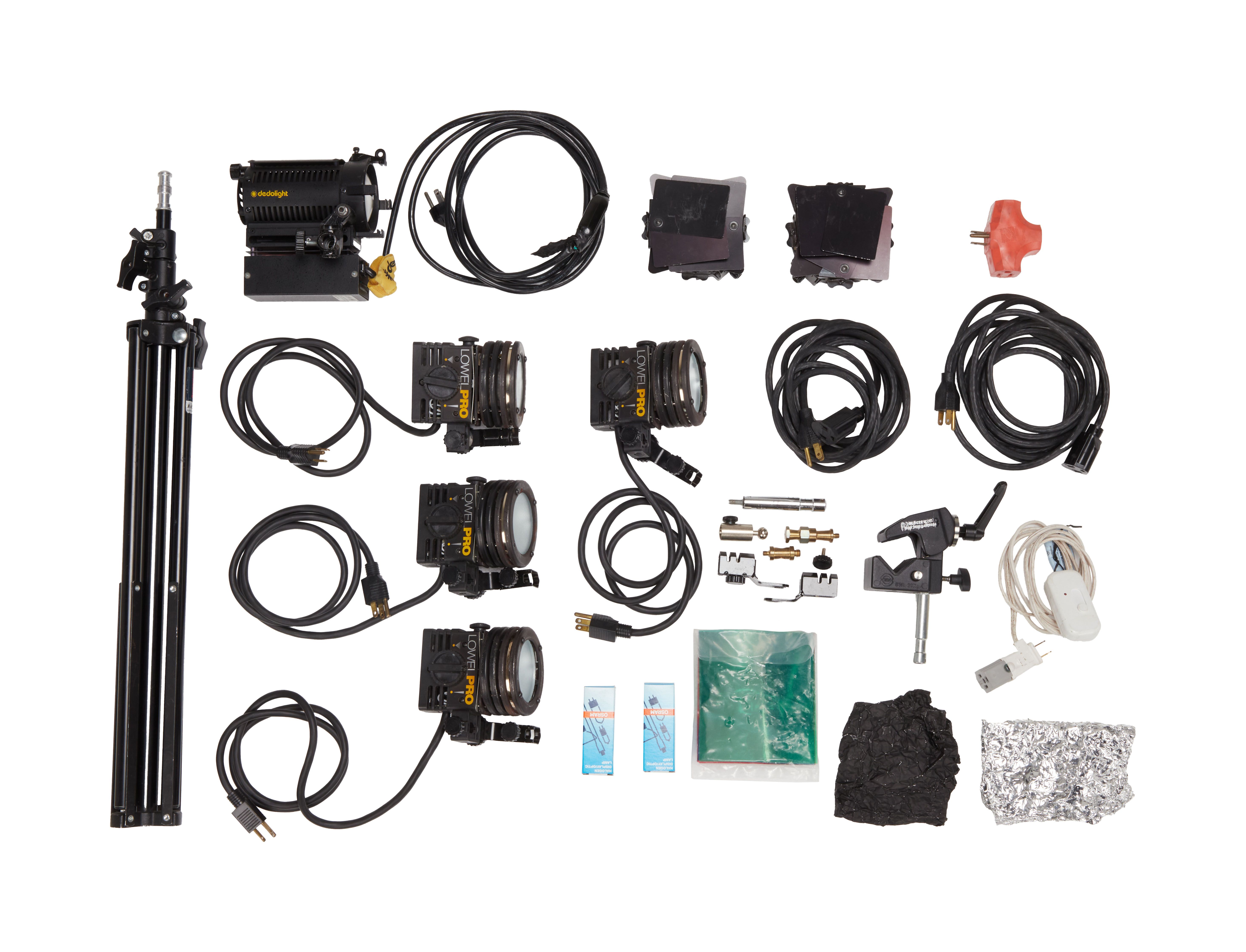 David Lynch | Lowel Pro Lighting Kit