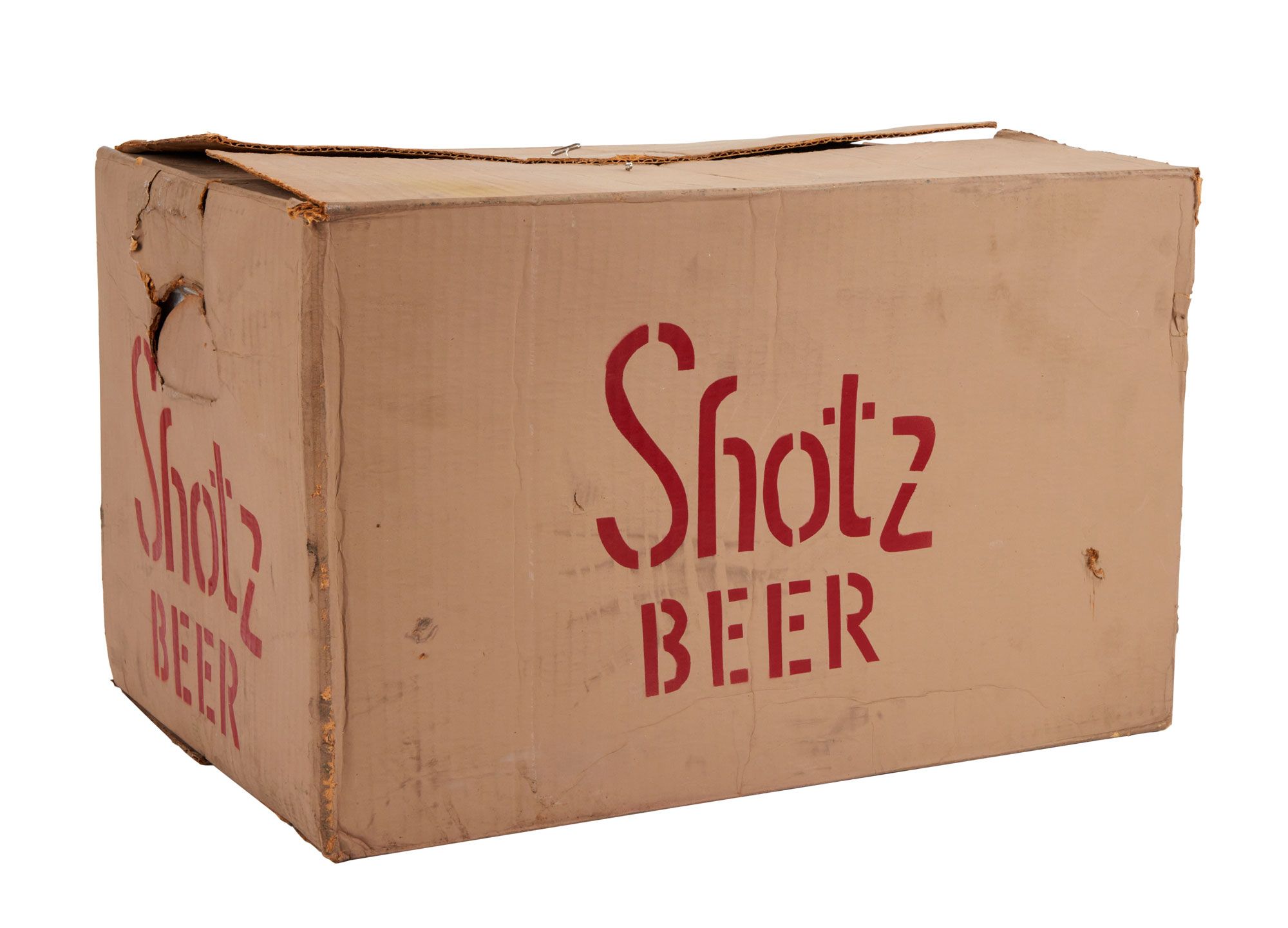 Laverne & Shirley | "Shotz Beer" Prop Beer Factory Case