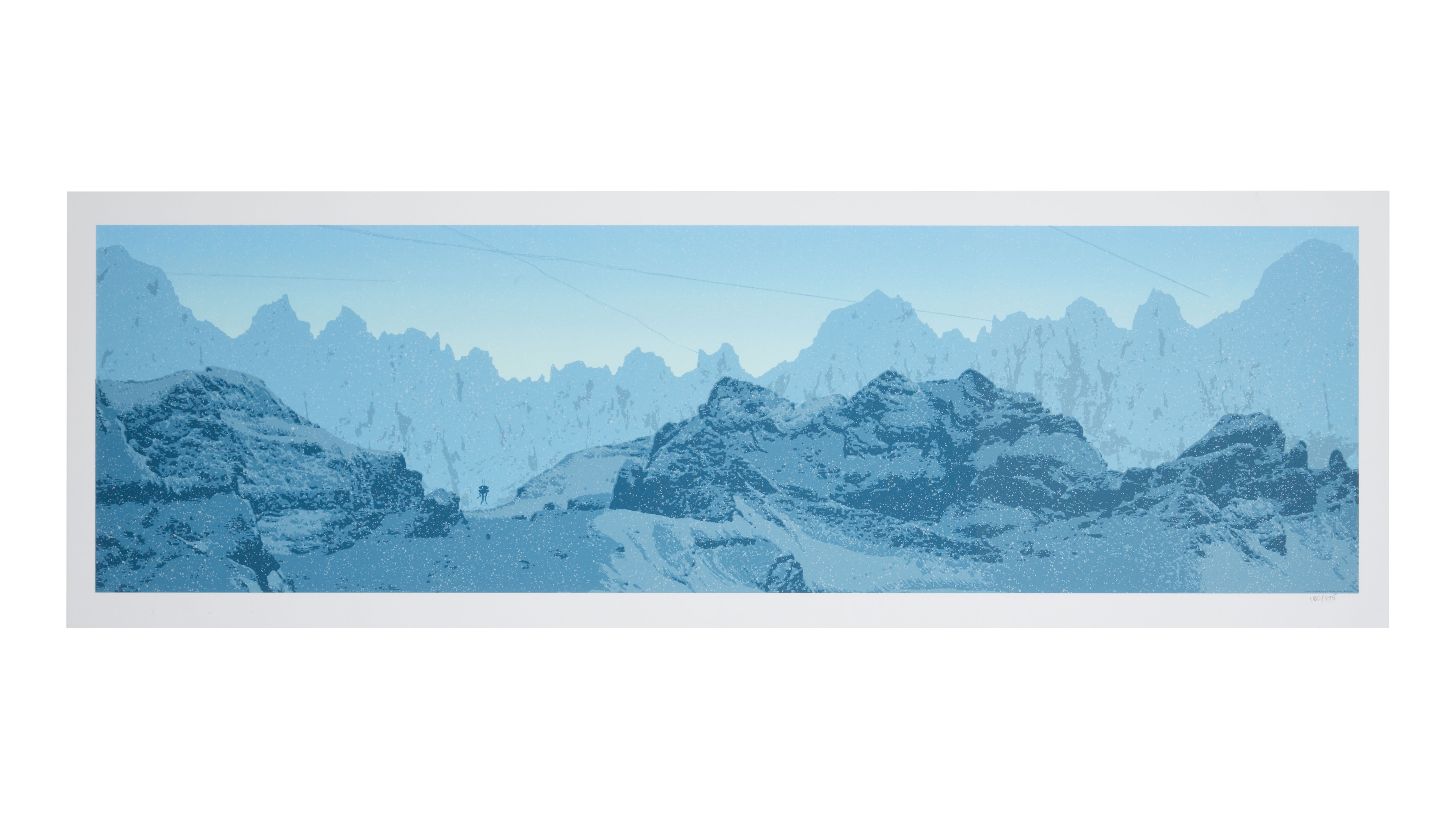 Star Wars: The Empire Strikes Back | Dan McCarthy Hoth Mondo Screen Print