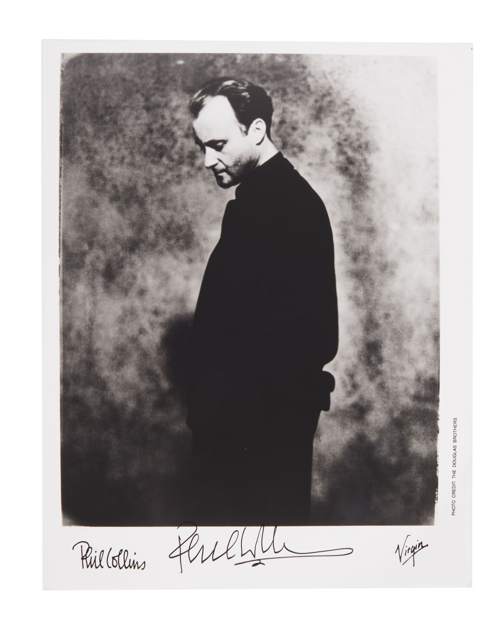 Phil Collins | 1980s Virgin Records Promo Photo