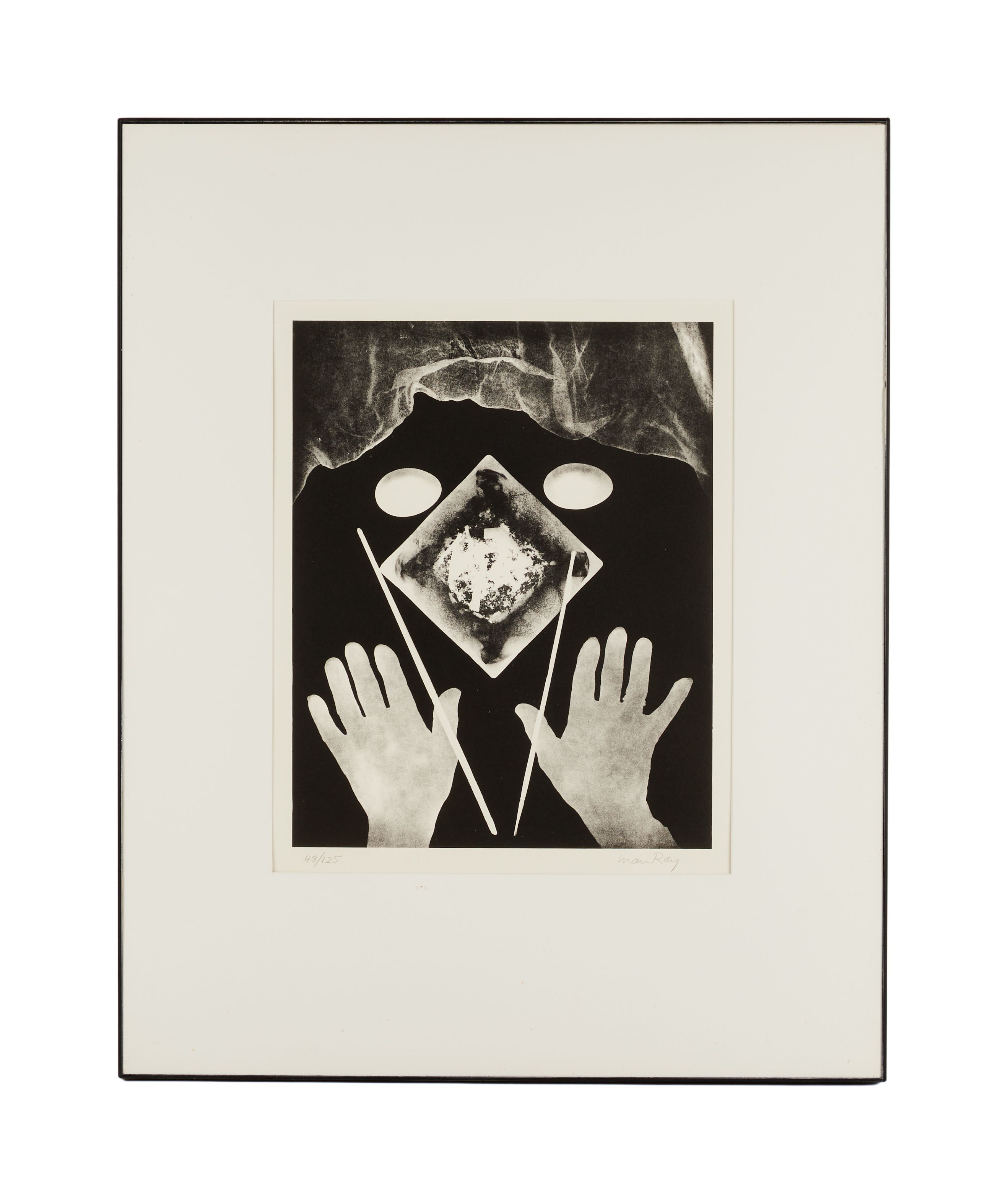 David Lynch | Man Ray Signed "Two Hands" Limited-Edition Print