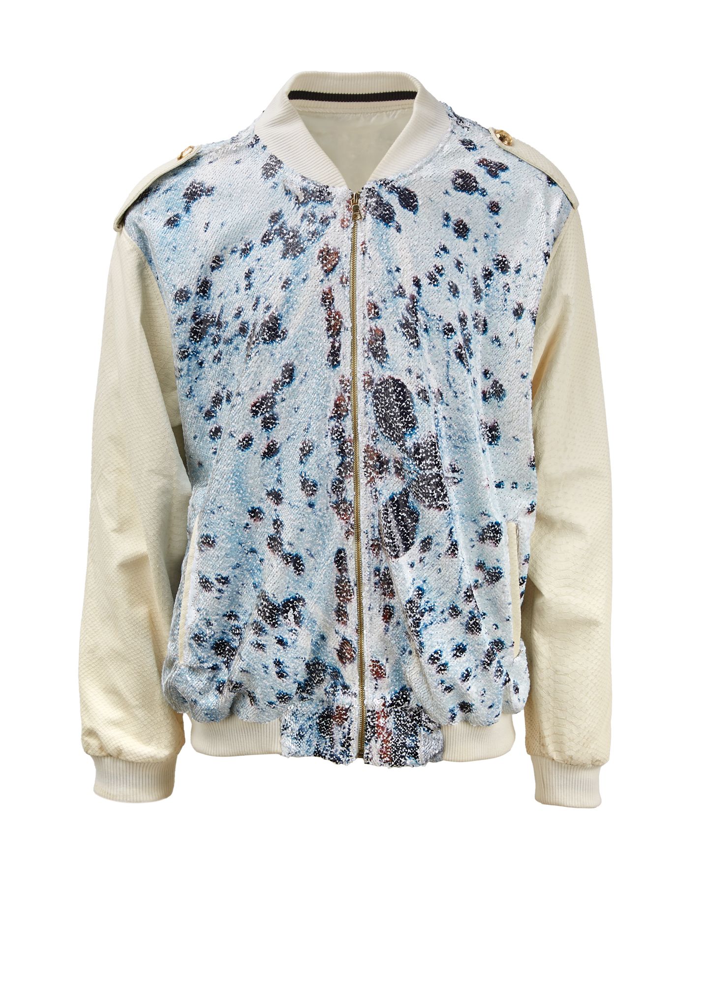Rick Ross | Pair of Custom Sequin Bomber Jackets