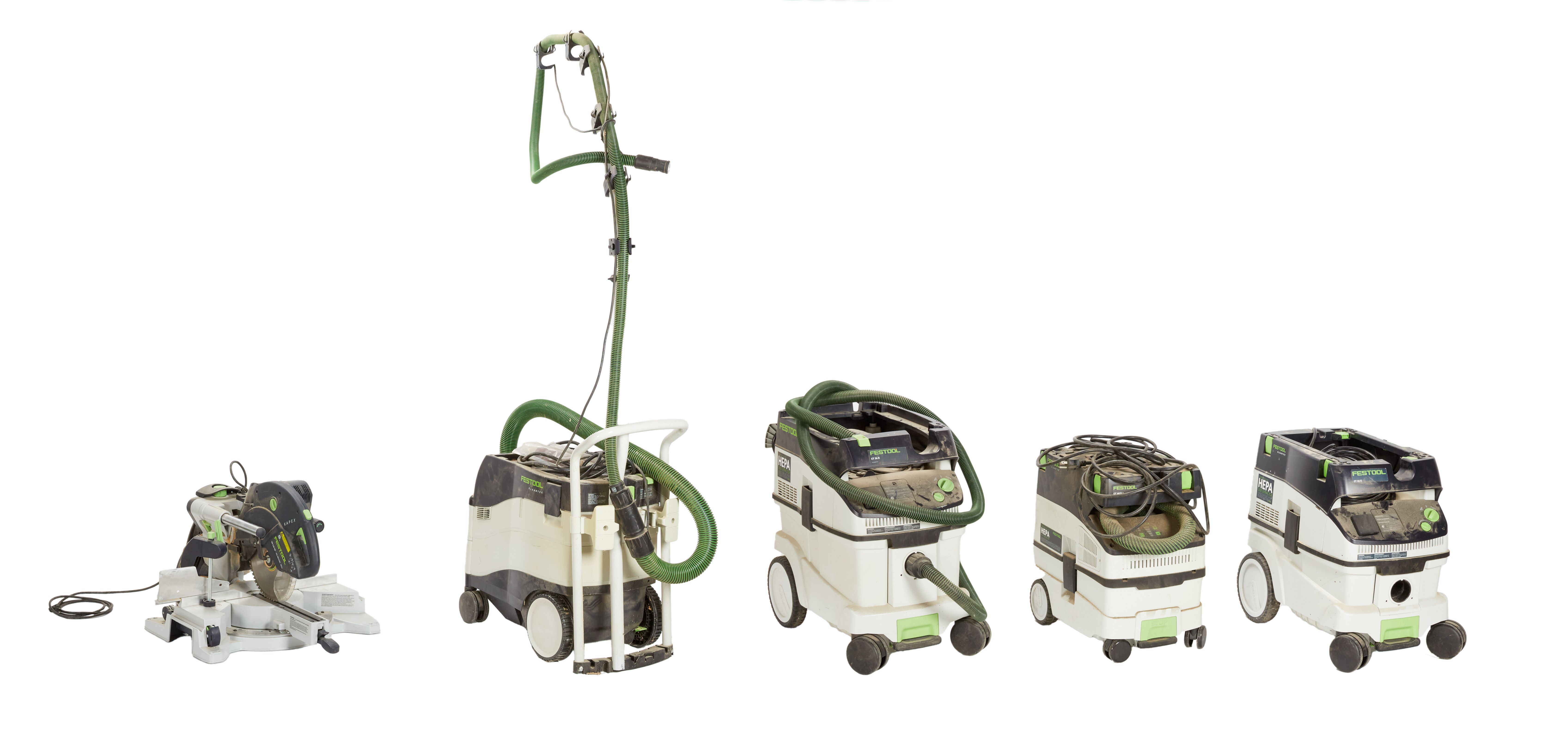 David Lynch | Festool Chop Saw and Four-Unit Shop Vac Setup