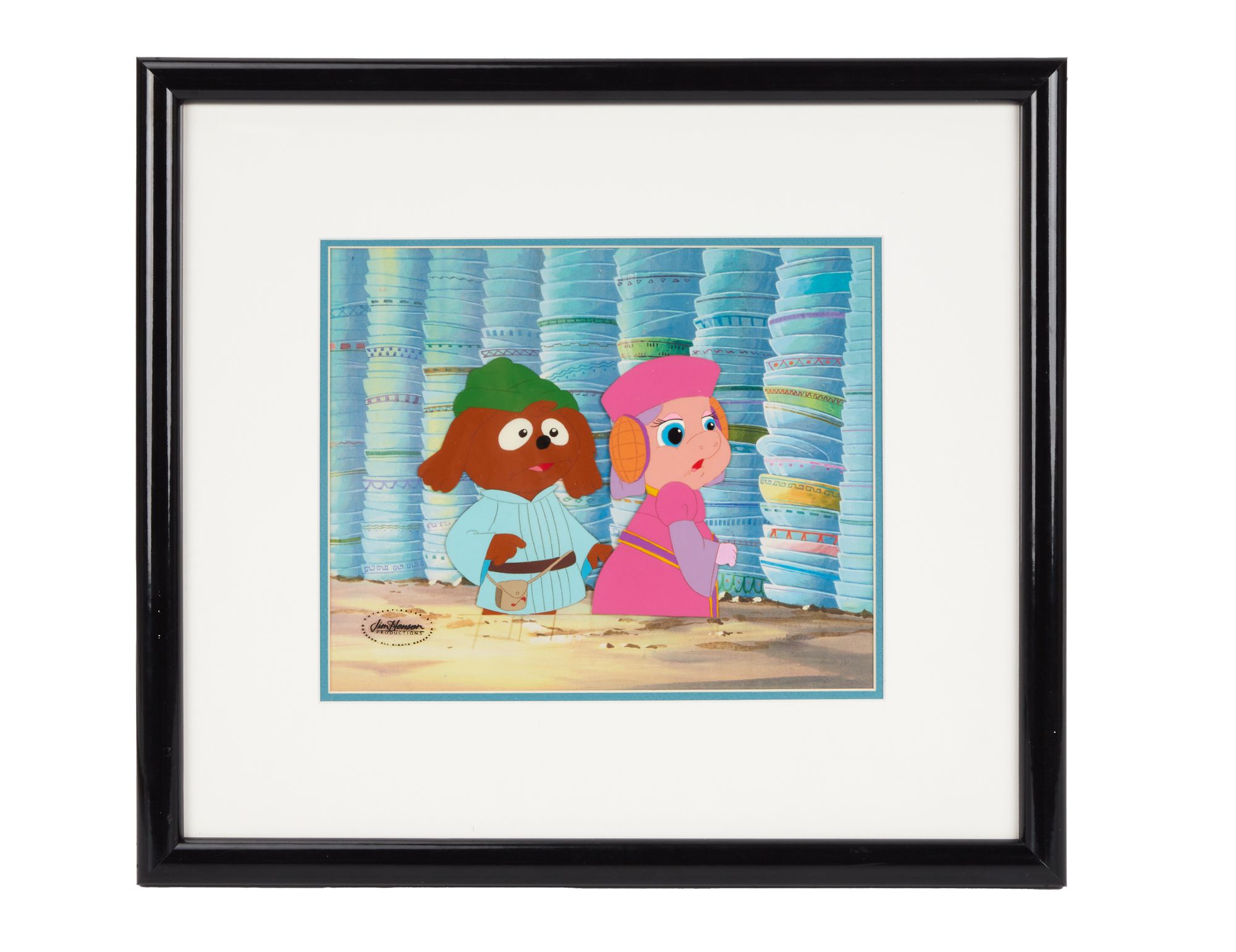 Muppet Babies | "The Adventures of Kermo Polo" Framed Animation Cel