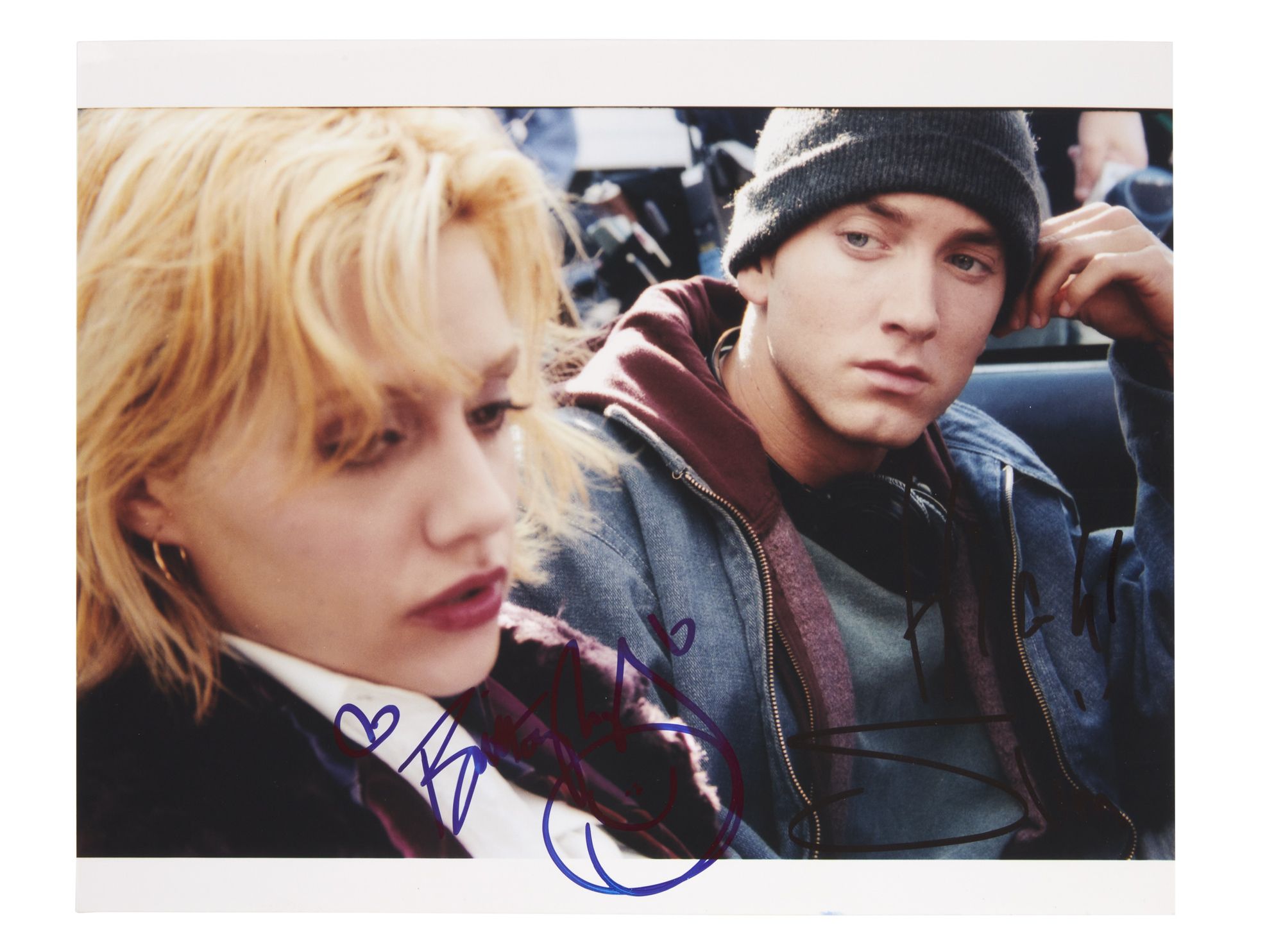 Eminem | Signed and Brittany Murphy Signed "Eight Mile" Photo