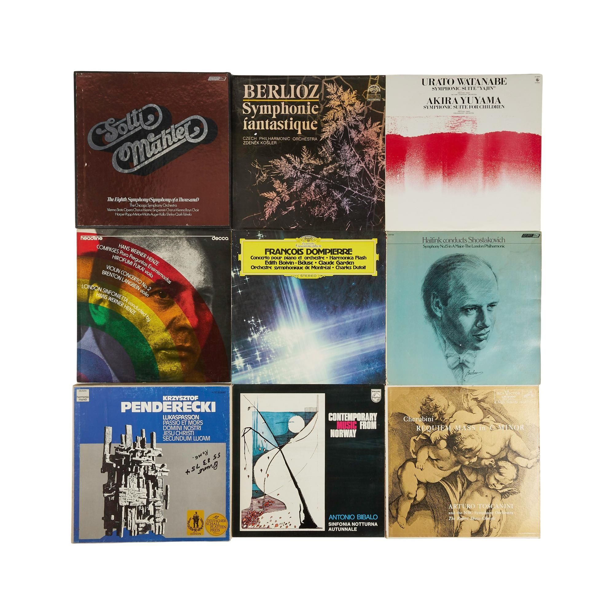 David Lynch | Personal Collection Of Classical Record Albums