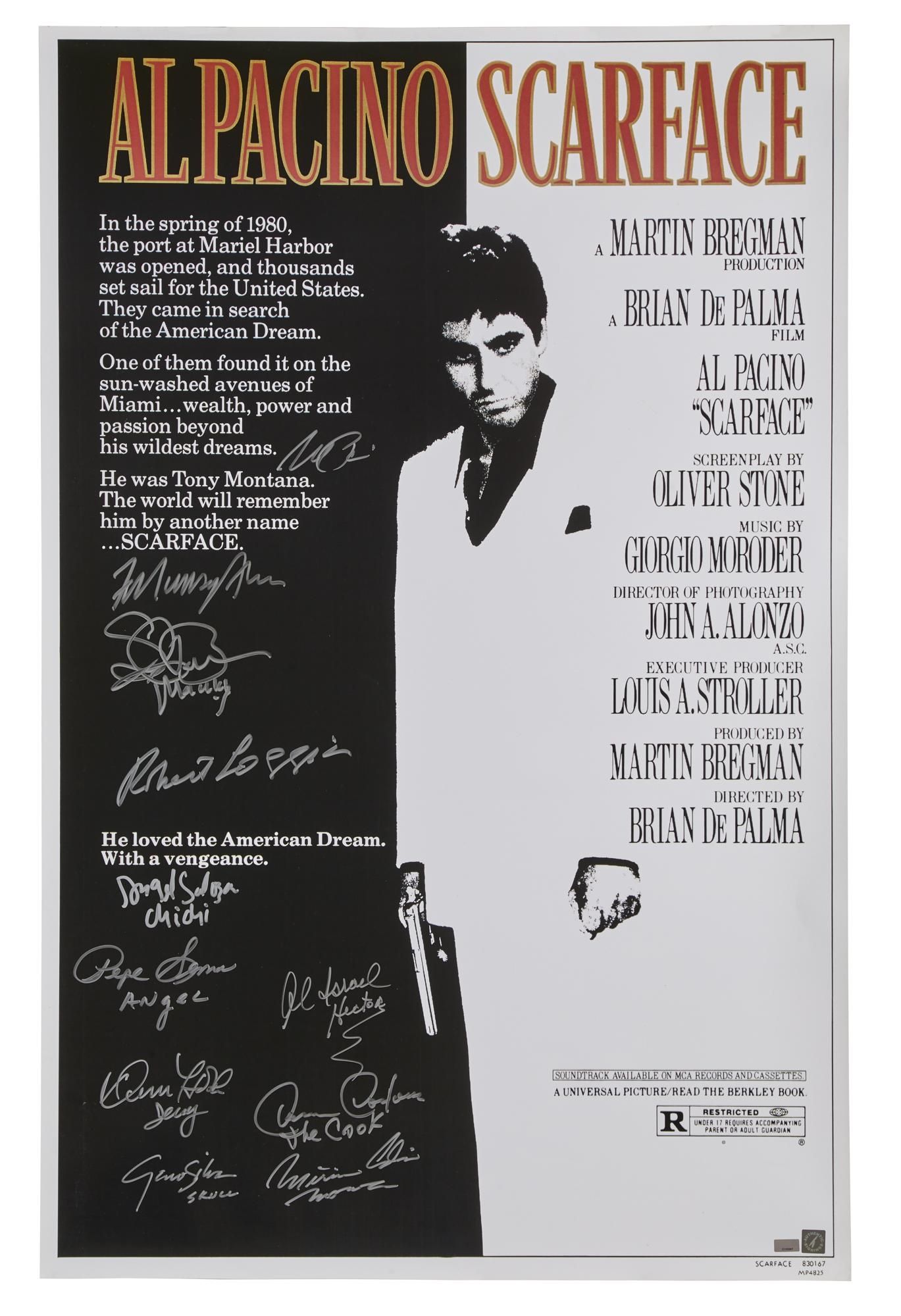 Scarface | Cast-Signed Poster