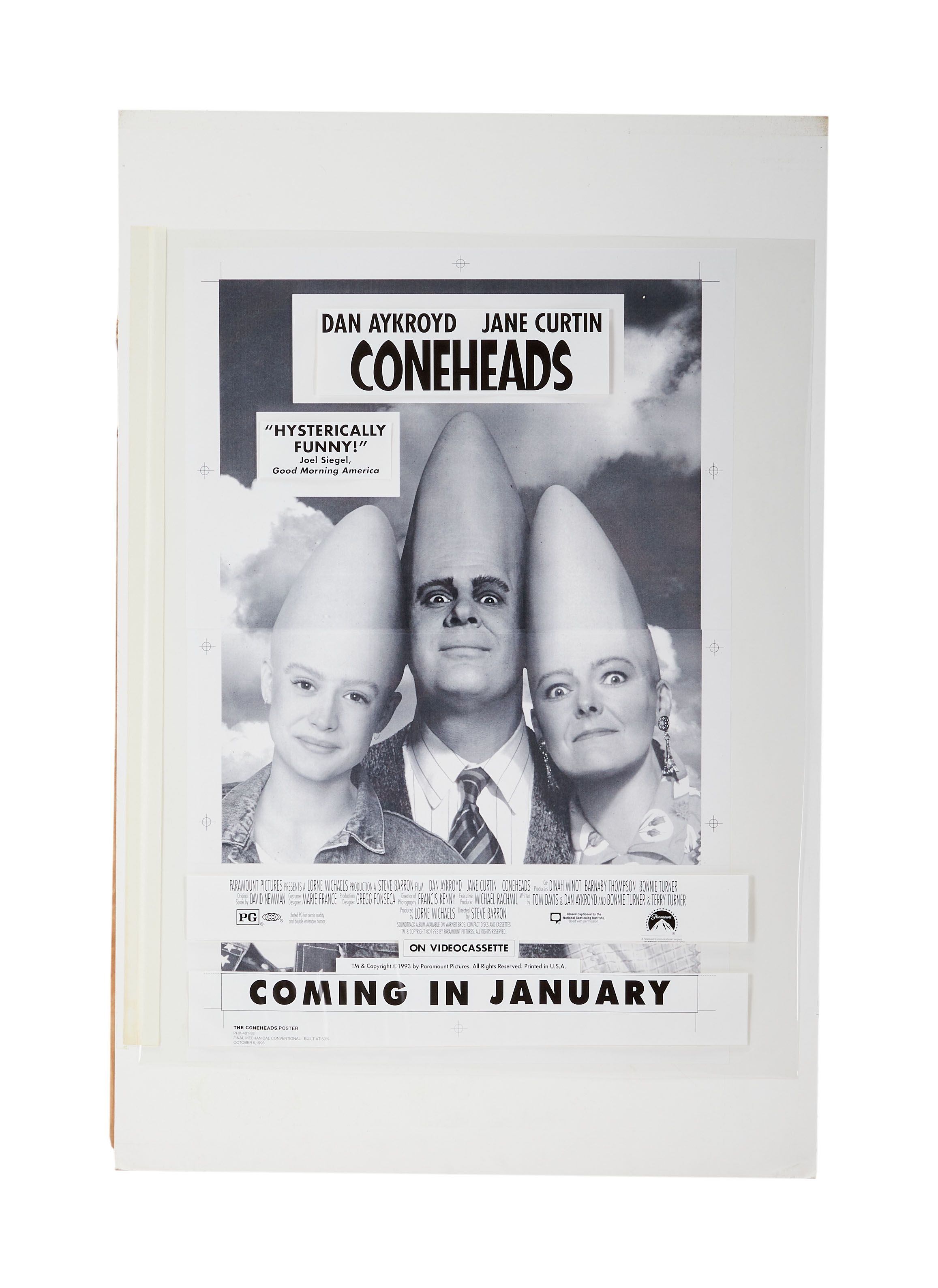 Coneheads | Original Poster Design Mock-Up