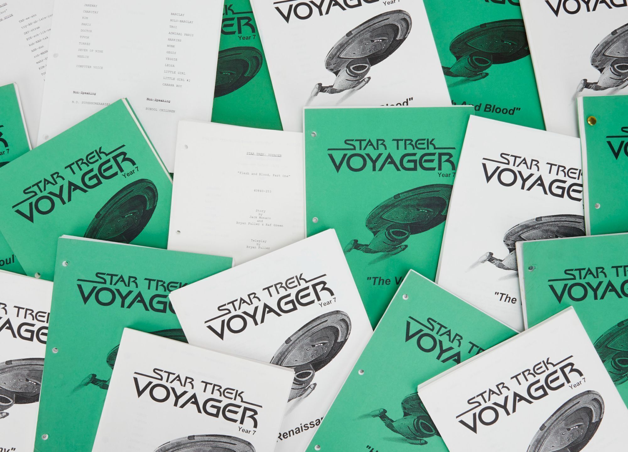Star Trek: Voyager | Season Seven Production Script Archive