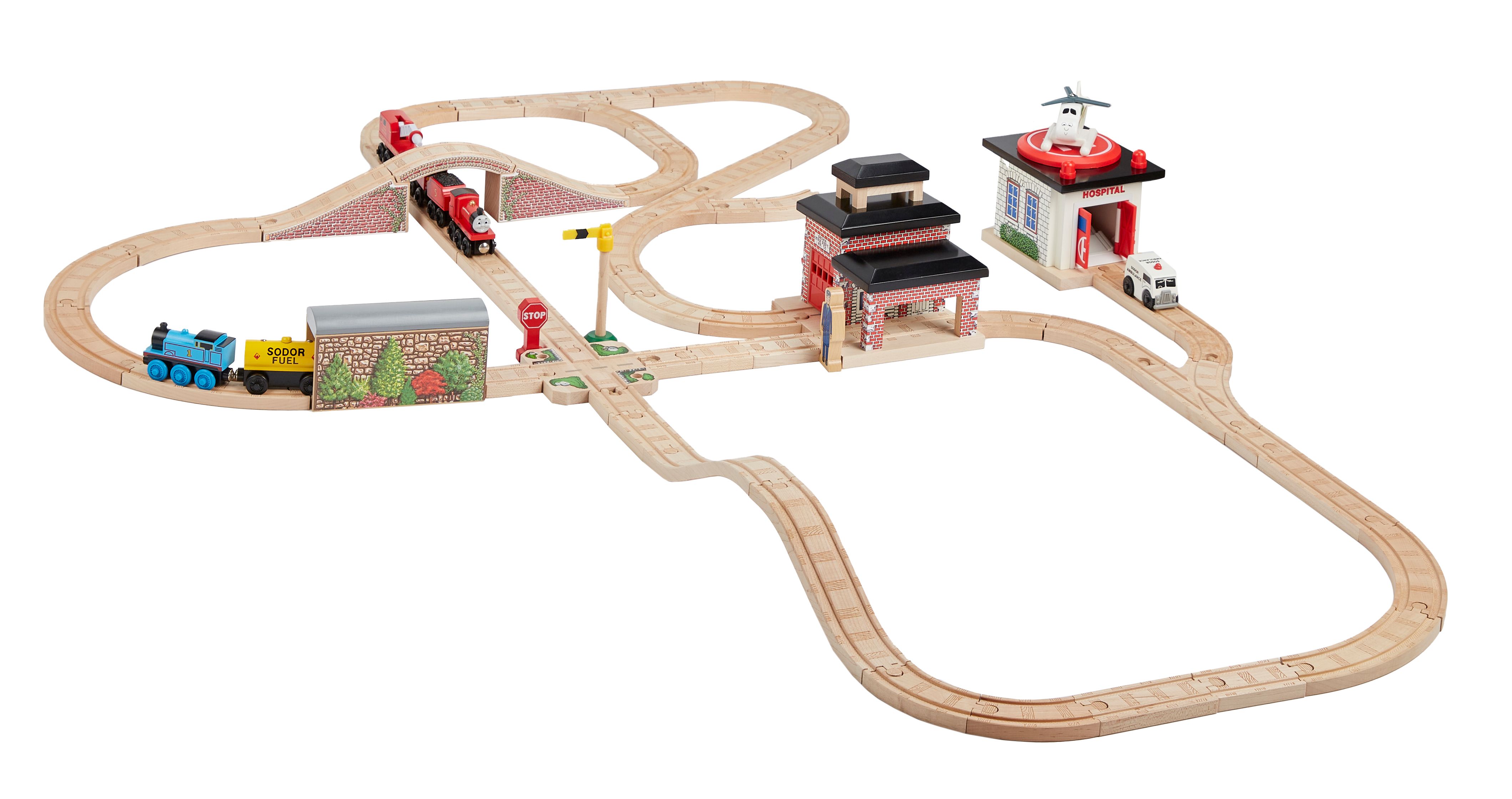 Thomas & Friends | Wooden Track Set and Wooden Trains