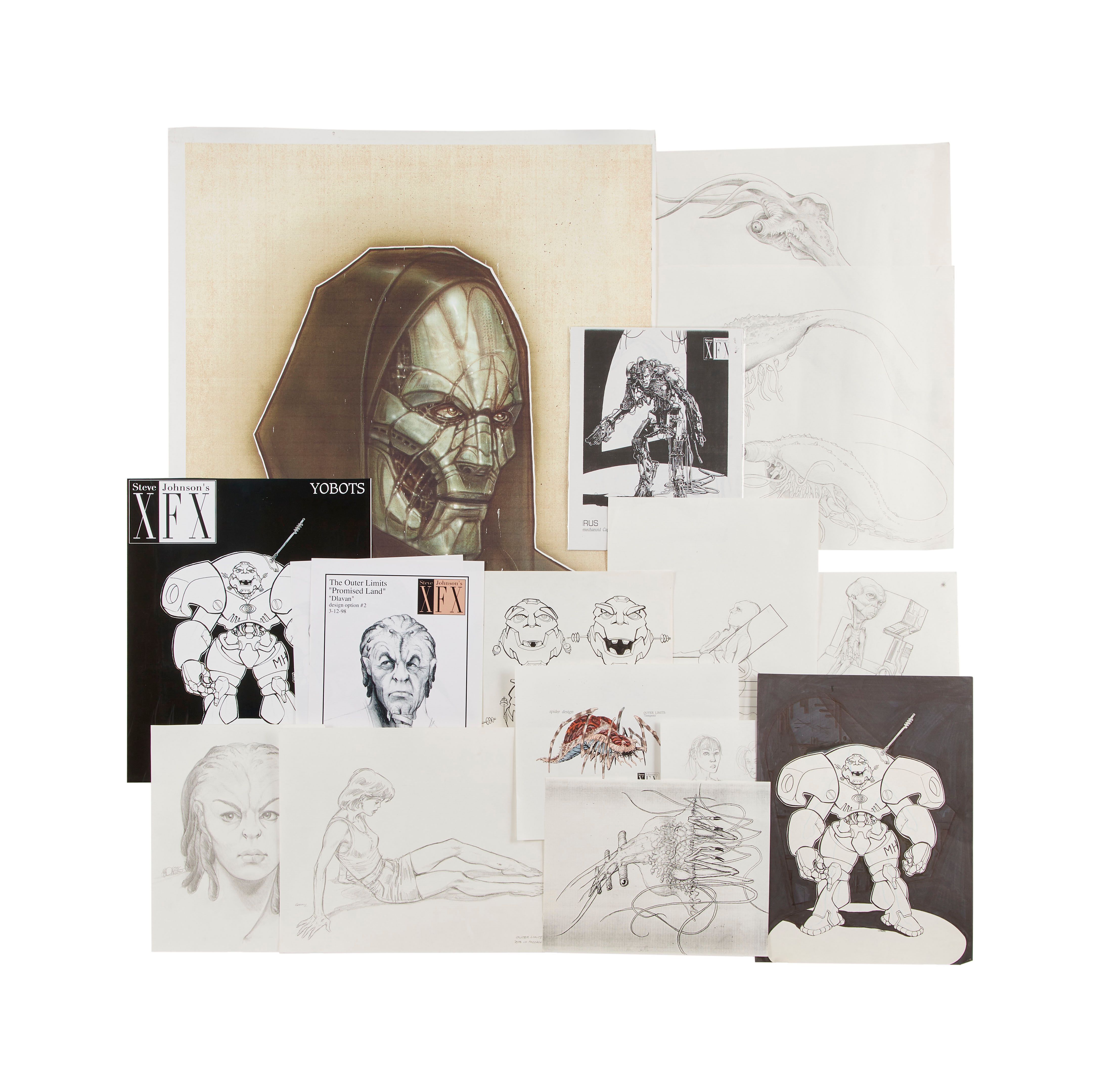 Steve Johnson Effects | "The Outer Limits," "Virus," and Other Concept ...