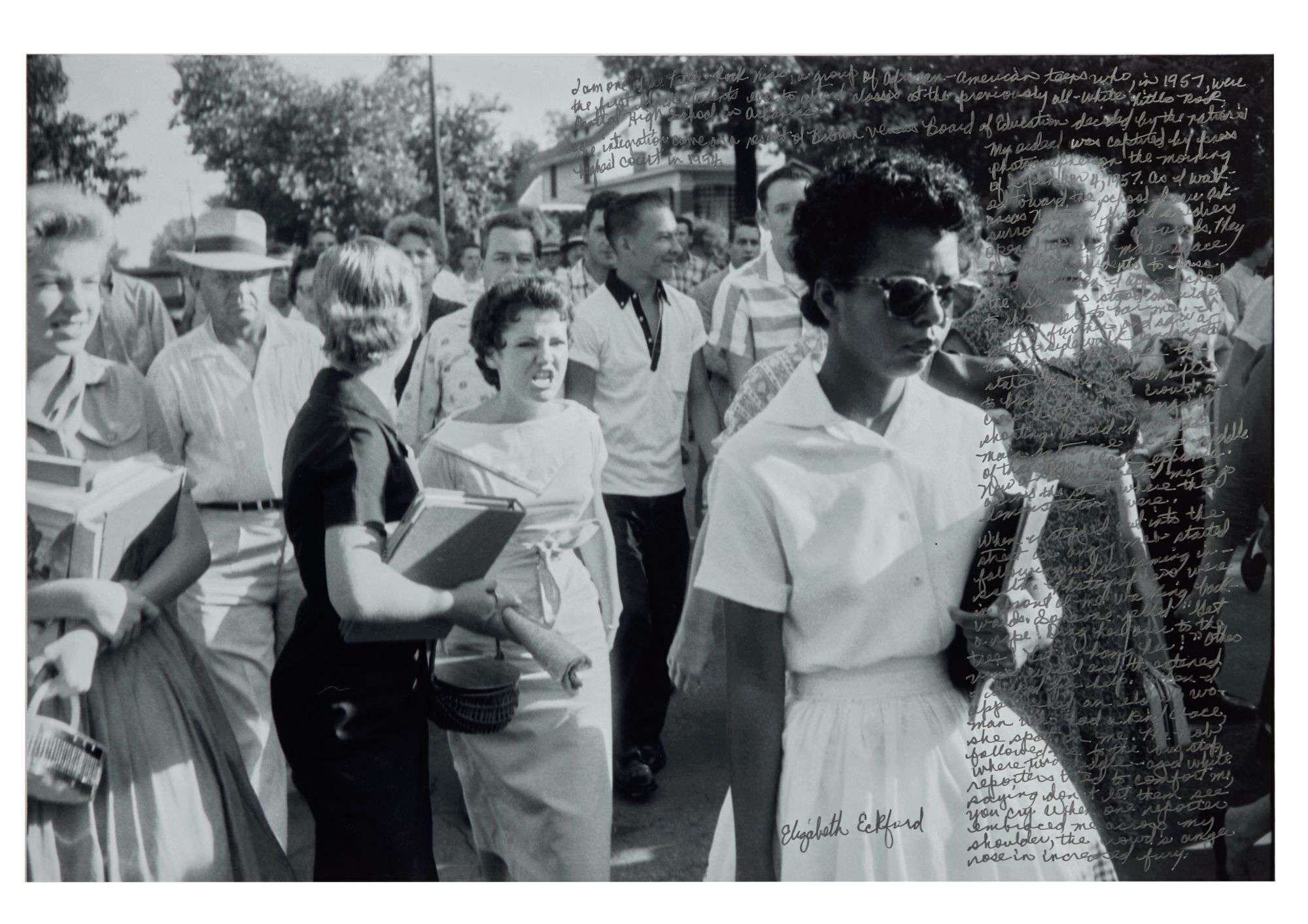 Civil Rights Movement | “Little Rock Nine” Elizabeth Eckford Signed and ...