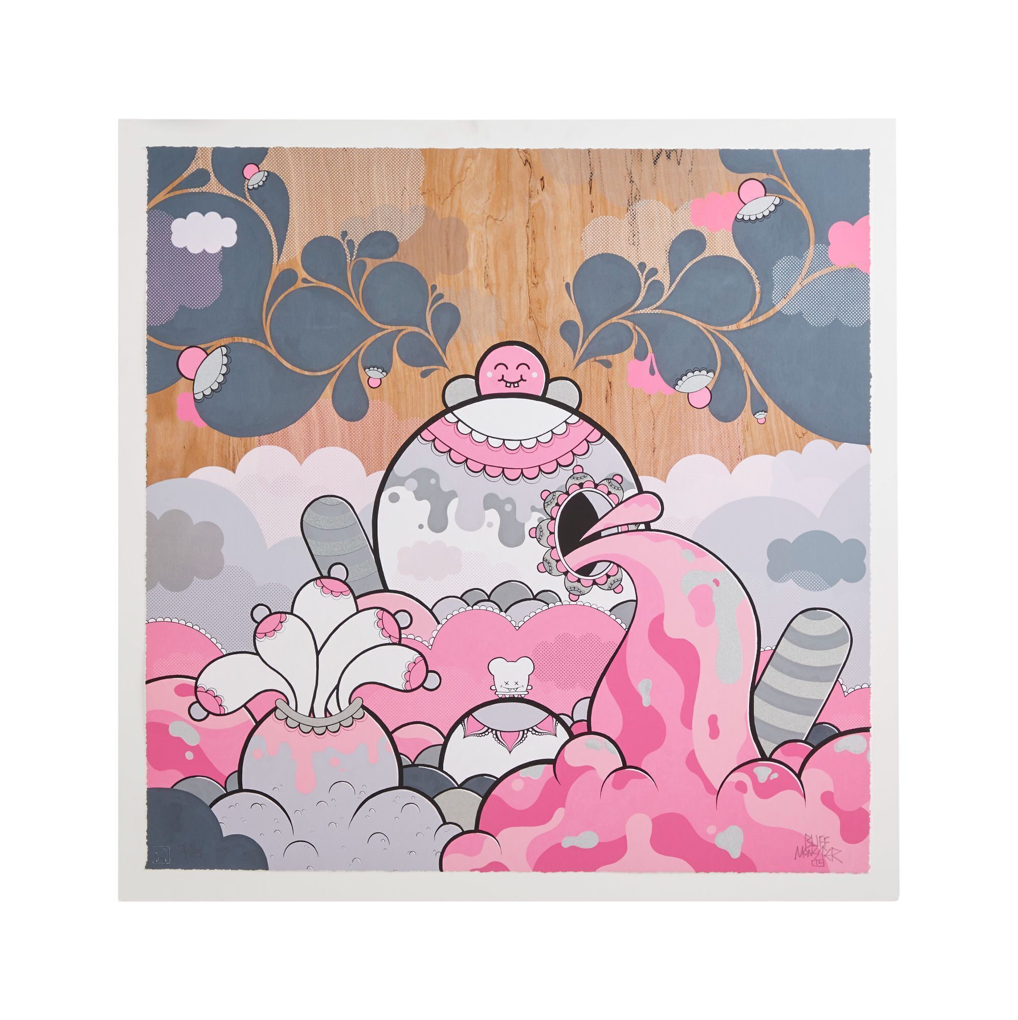Buff Monster | Signed Limited-Edition "Slippery Sundae" Print