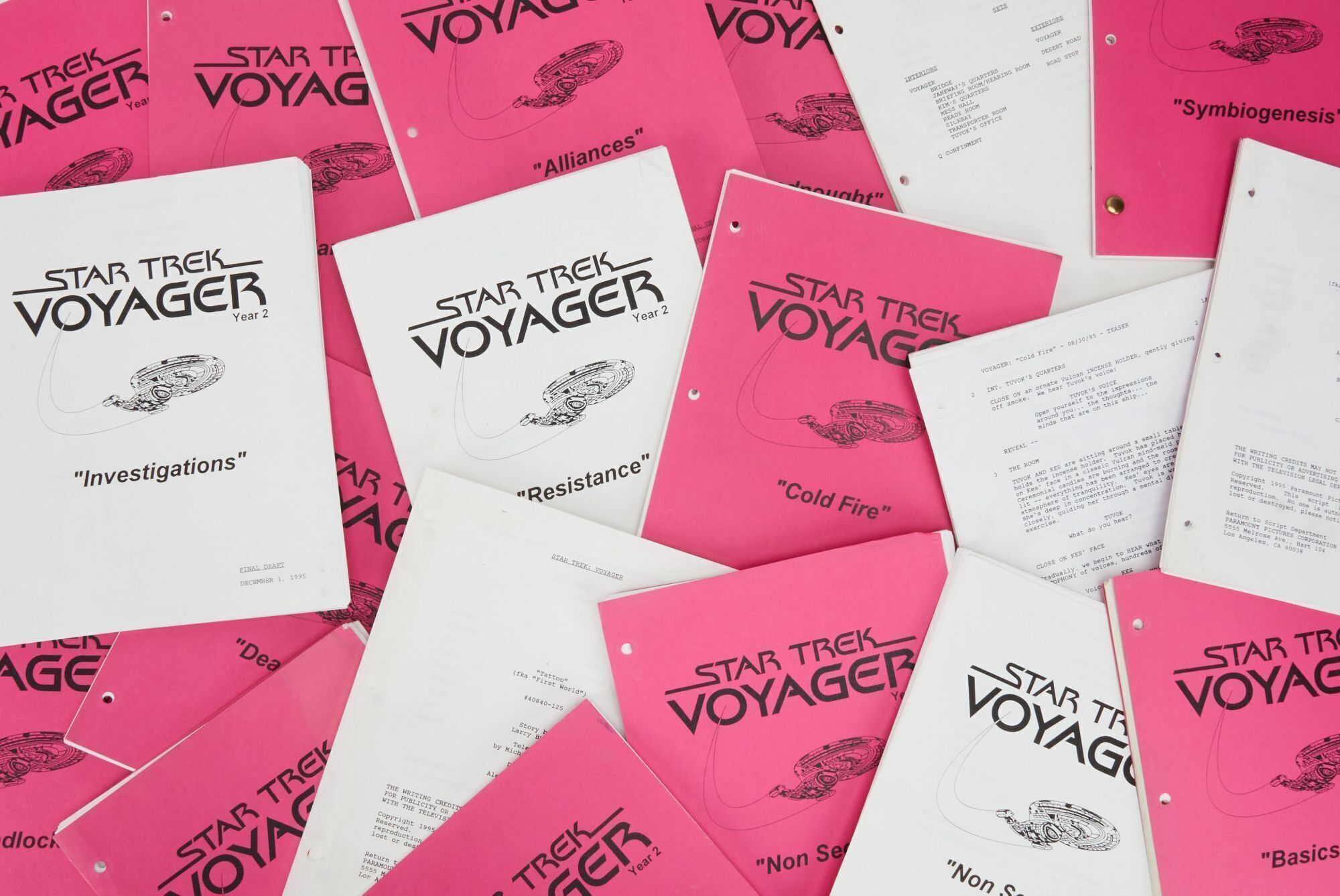 Star Trek: Voyager | Season Two Production Script Archive