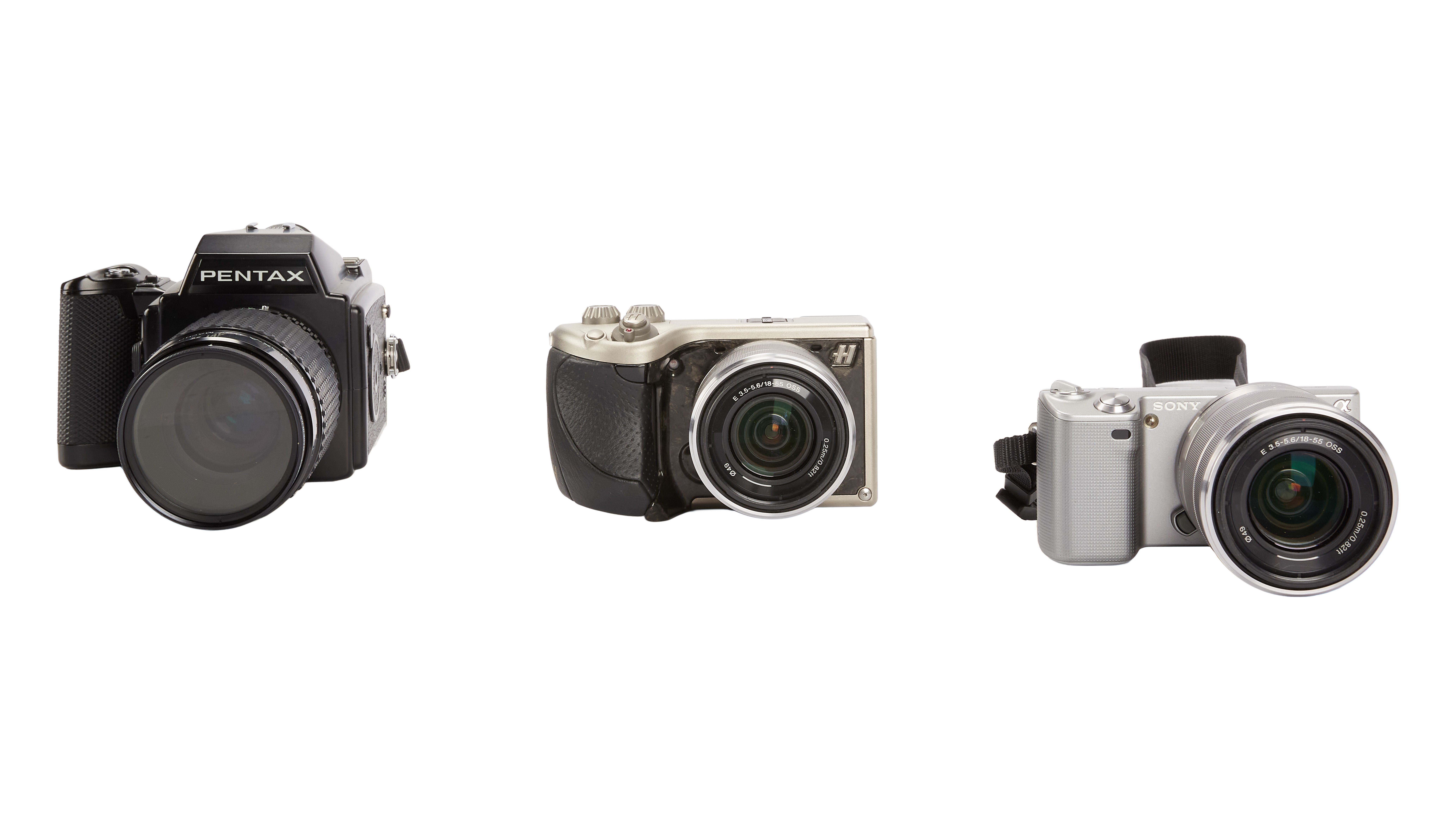 David Lynch | Hasselblad, Sony, and Pentax Cameras with Accessories