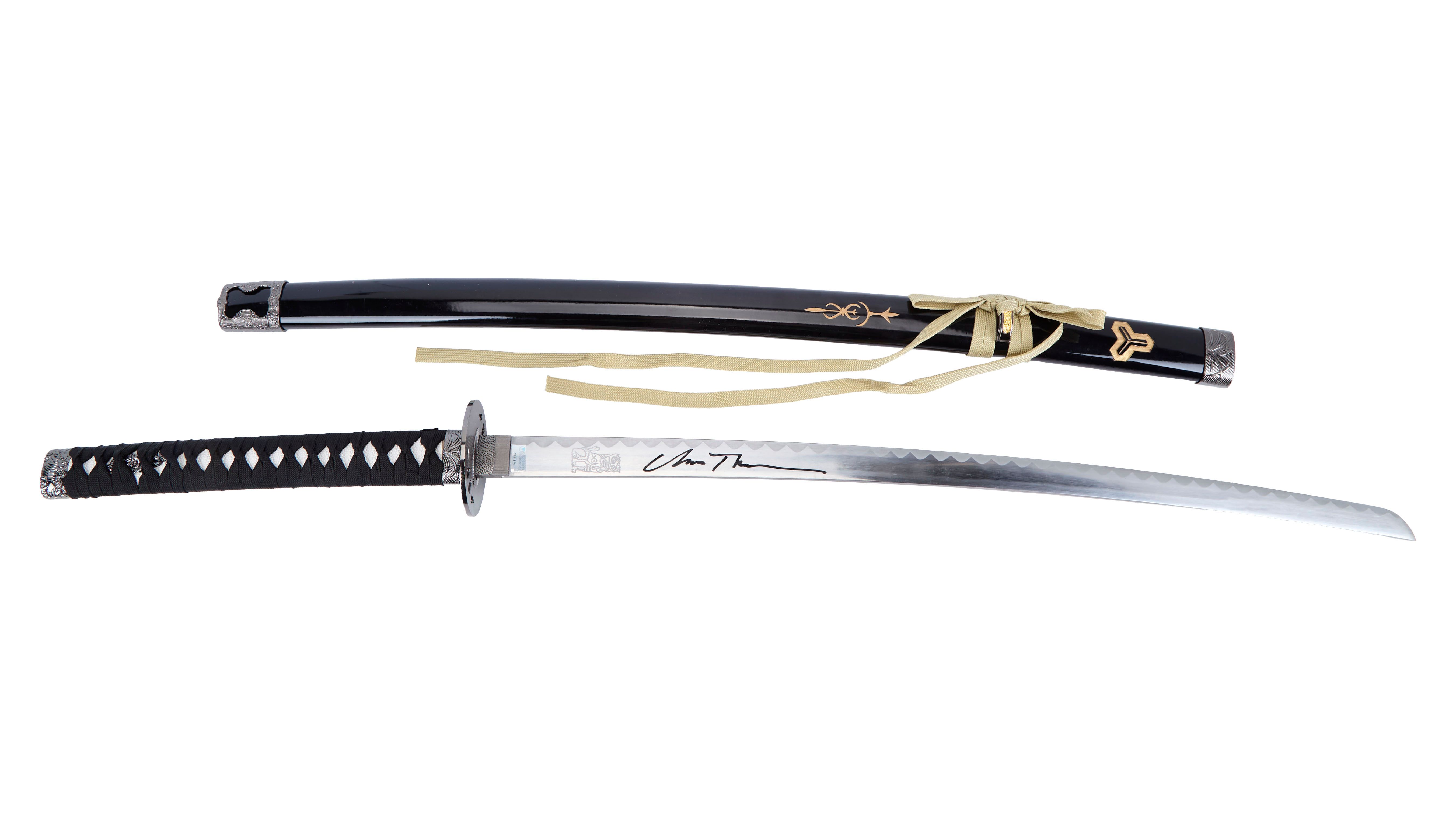 Kill Bill: Volume 1 | The Bride (Uma Thurman) Signed Katana Replica