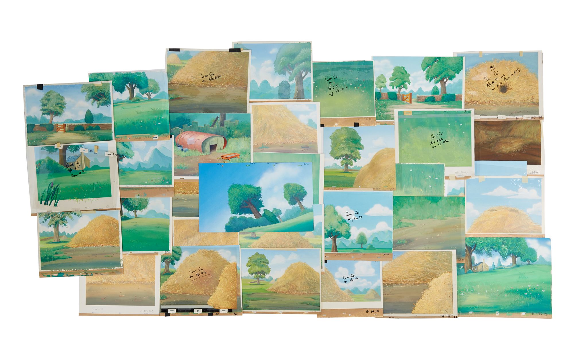 Magic Adventures of Mumfie | Haystack and Countryside Background ...